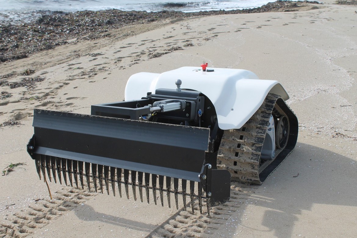 beach cleaner robot | カネマサ製作株式会社